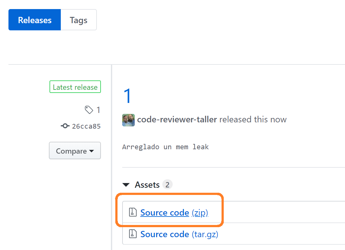 Entrega digital en GitHub y Sercom